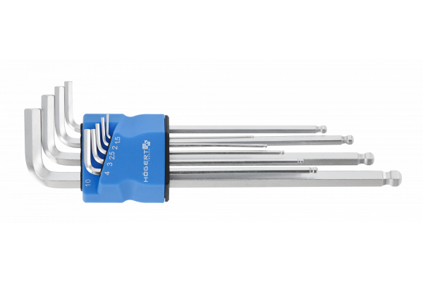 Jeu de 9 clés hexagonales à boule, ultra longues (cléf allene) | La ...