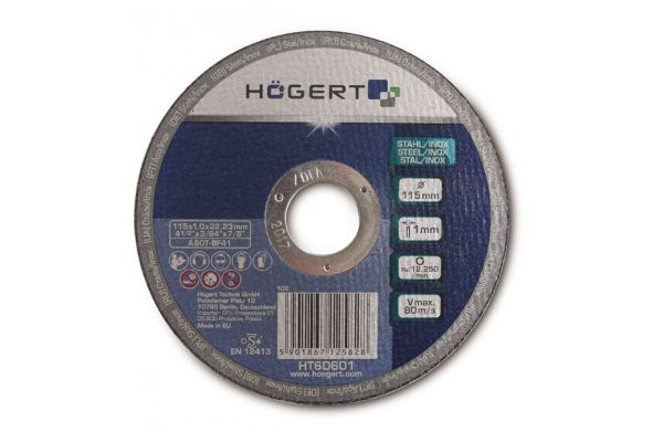 Disque de coupe 125 mm métal & acier - pour disqueuse | La Maison de l ...