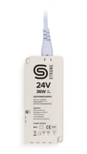 Transformateur 24v + mini connecteur | La Maison de l'Agenceur